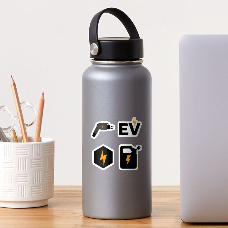 "EV Sticker Pack" Sticker for Sale by evsquad | Redbubble