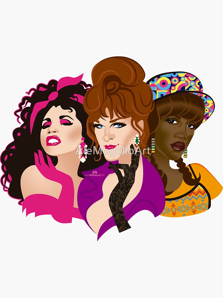 "To Wong Foo" Sticker for Sale by AleMogolloArt | Redbubble