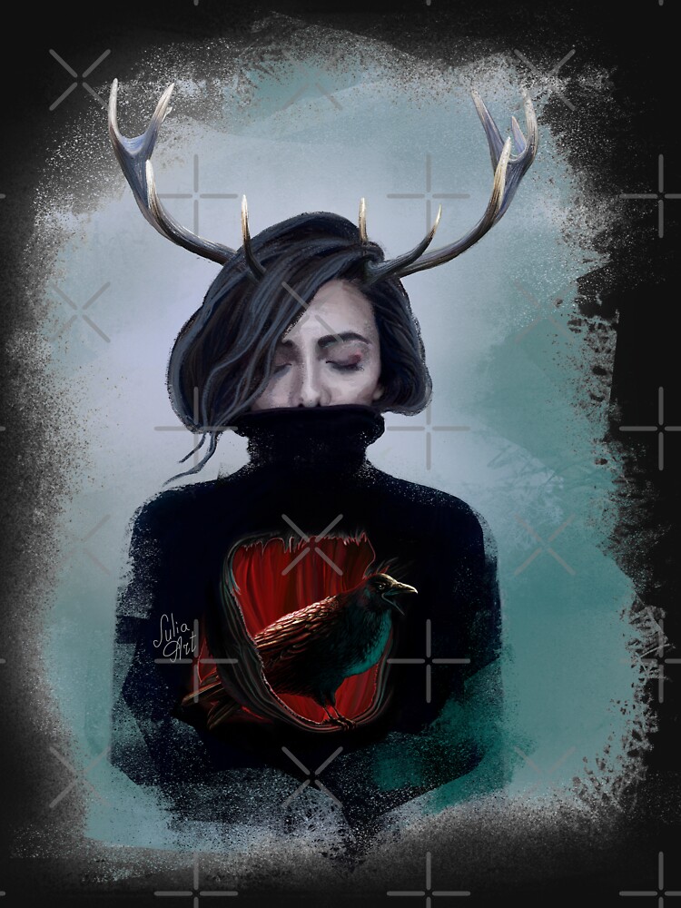 ""Inside" by Julia Art" T-shirt for Sale by JuliaArt-af | Redbubble ...