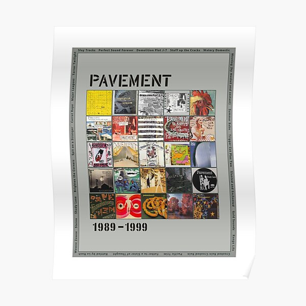 Pavement Band Posters | Redbubble
