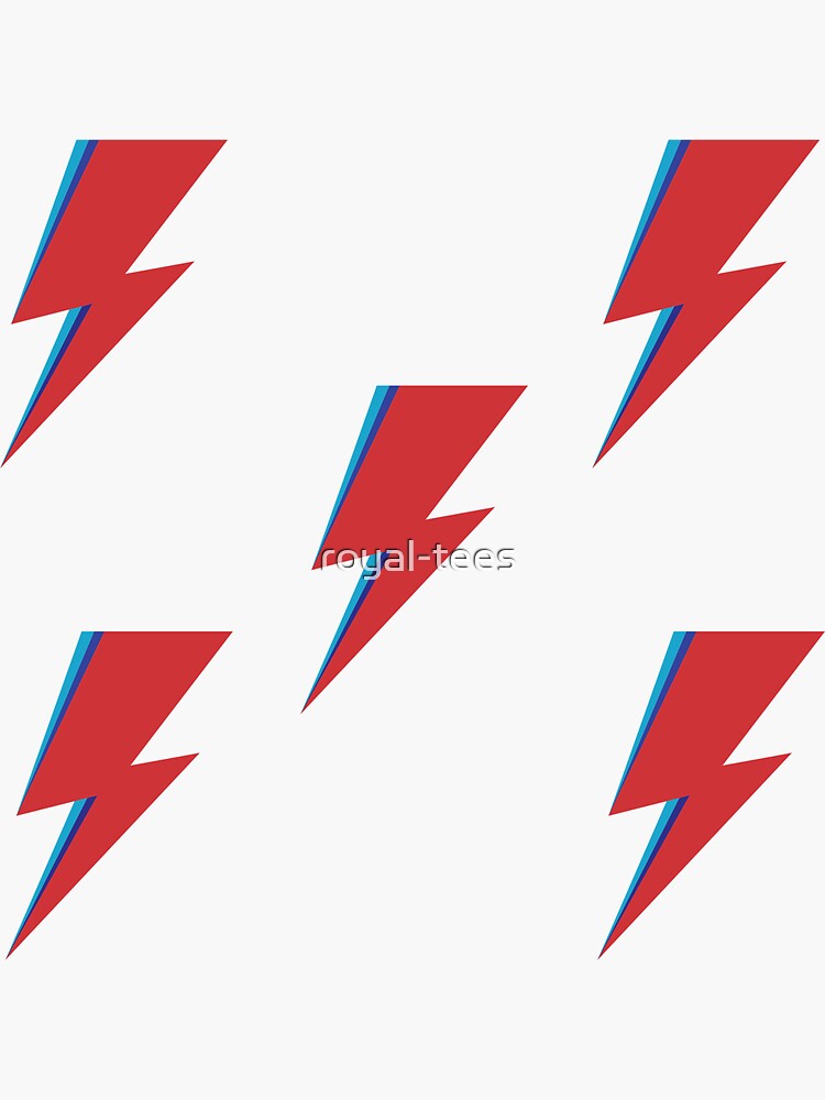 "Lightning Bolt Sticker Pack" Sticker for Sale by royal-tees | Redbubble