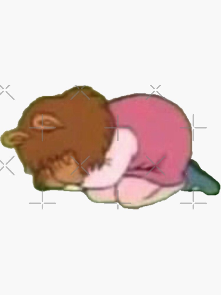 "crying DW meme" Sticker for Sale by vlctorlam | Redbubble