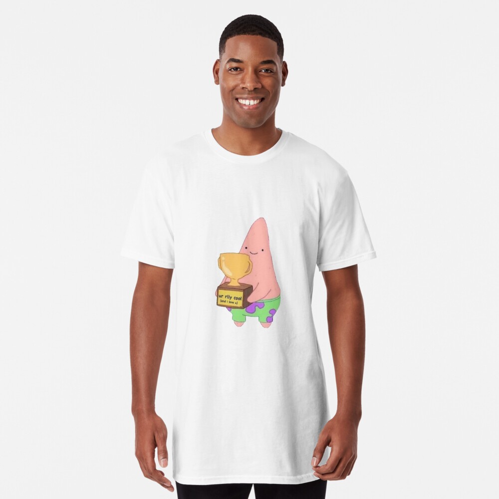 "patrick star wholesome meme" Sticker for Sale by vlctorlam | Redbubble