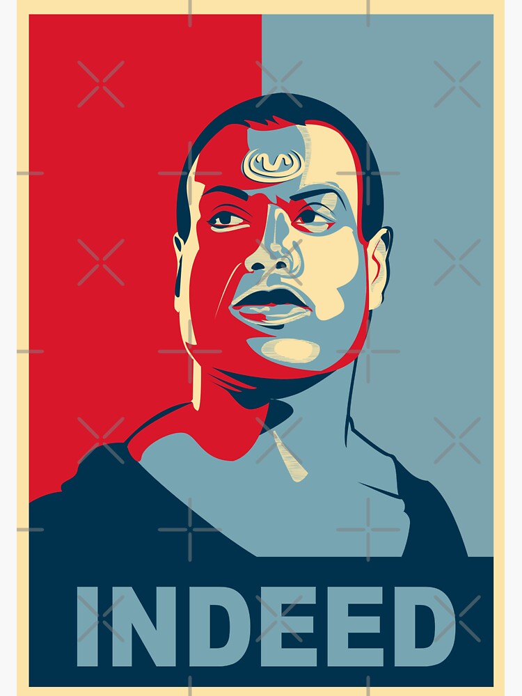 "A Jaffa we can believe in" Sticker for Sale by Nana Leonti | Redbubble