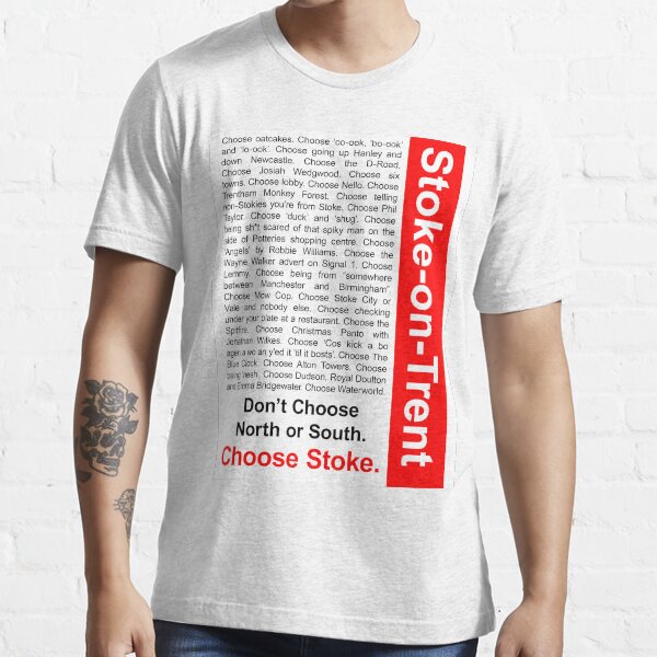 "'Choose Stoke'" T-shirt for Sale by Well-Chuffed | Redbubble | stoke t ...