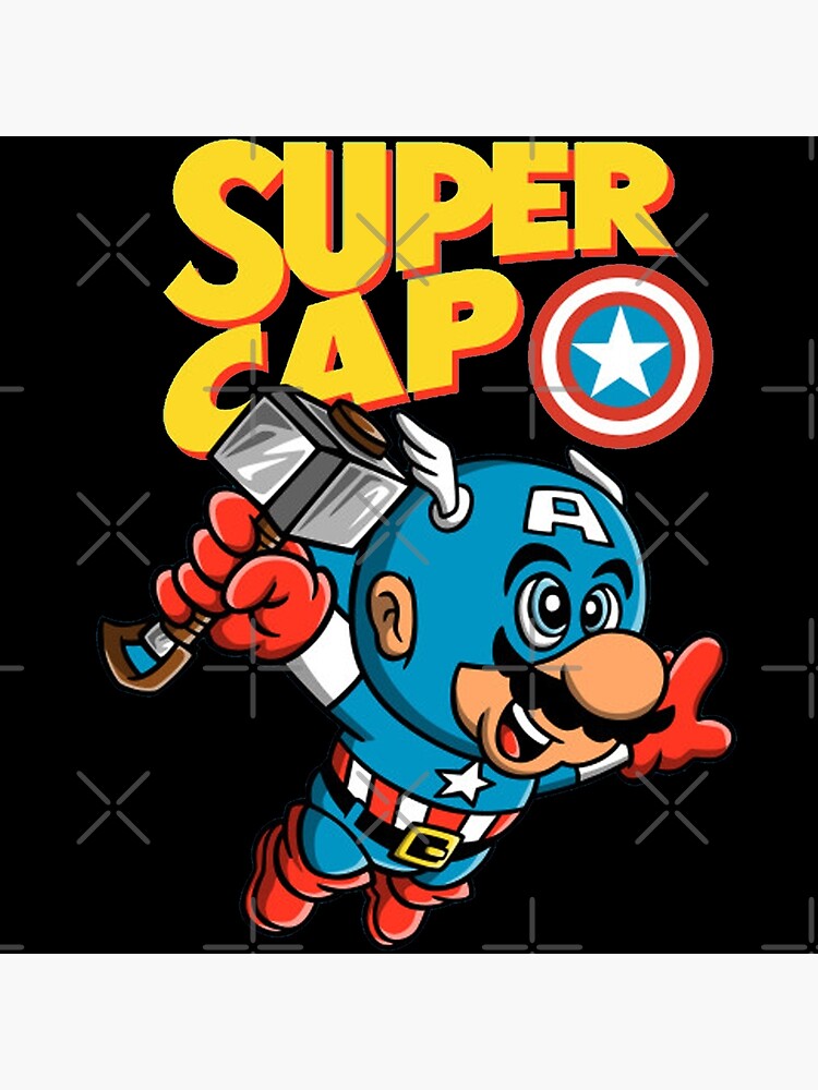 "Super Cap" Poster for Sale by Belboby | Redbubble