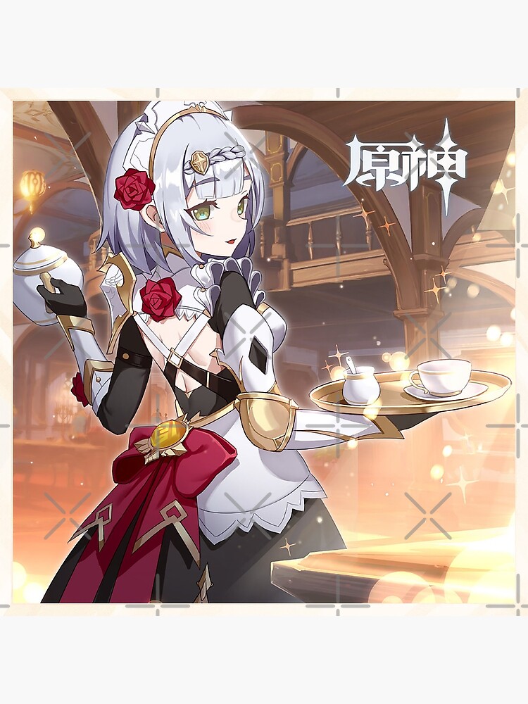 "Genshin Impact - Noelle Birthday Official Artwork 2021" Poster for ...