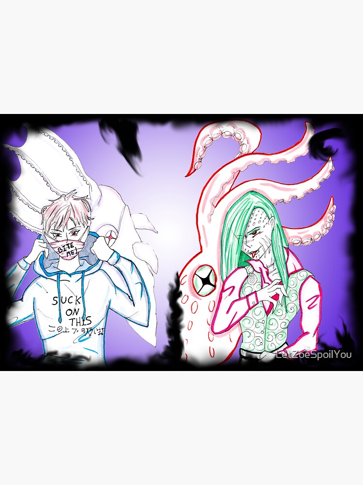 "Vampire Squid OC's 2" Sticker by LetZoeSpoilYou | Redbubble