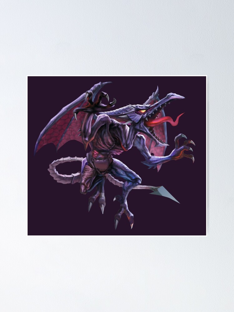 "Ridley Smash Ultimate Artwork" Poster for Sale by TheSmashStash ...