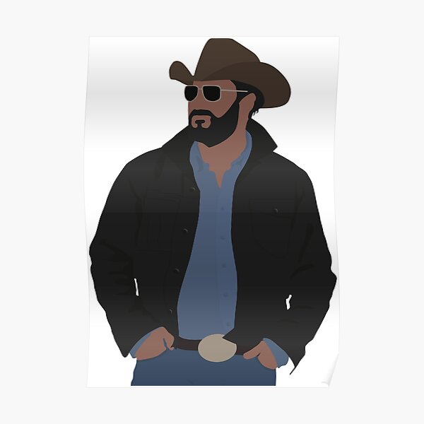Yellowstone Tv Series Rip Wheeler Posters | Redbubble