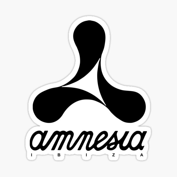 Amnesia Ibiza Stickers | Redbubble