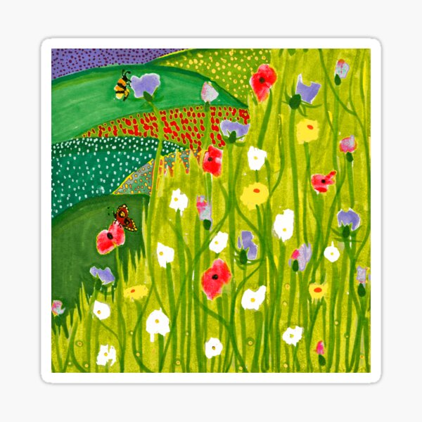 "Biodiversity" Sticker by BryonyMayArt | Redbubble