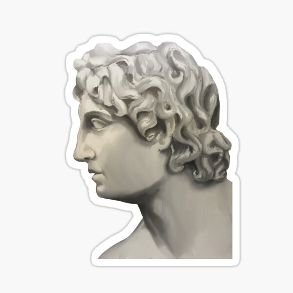 Pegatina «Estatua griega» de Sunfishstudio | Redbubble