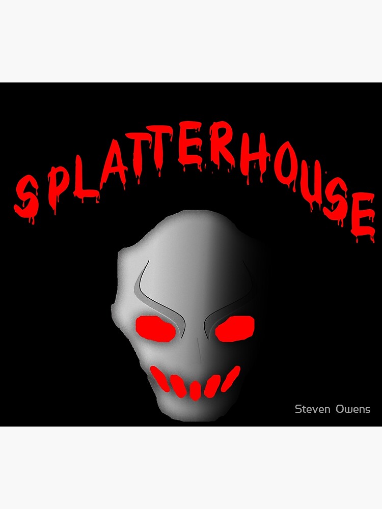 "Splatterhouse 3 Terror Mask With Title" Poster for Sale by Spyder1246 ...