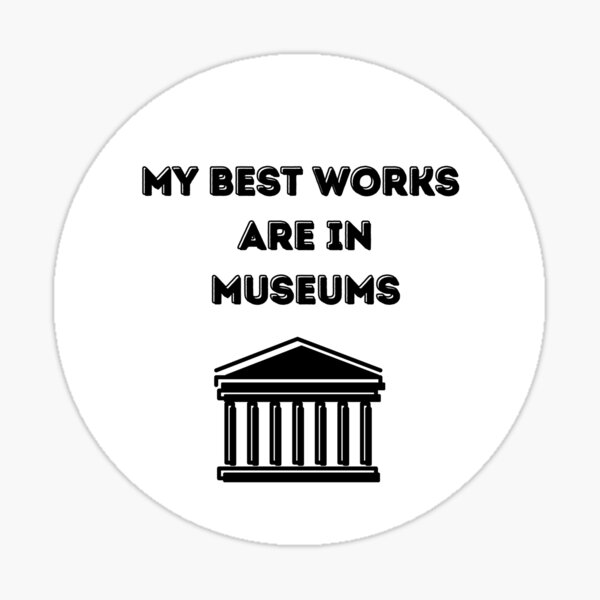 "Archaeologist Love Museums" Sticker by SpaceArt1 | Redbubble