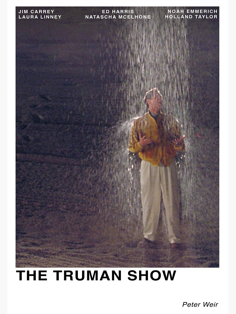 "The Truman Show" Sticker for Sale by PuzzleBuzz | Redbubble
