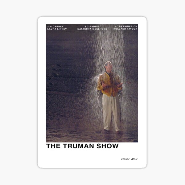 "The Truman Show" Sticker for Sale by PuzzleBuzz | Redbubble