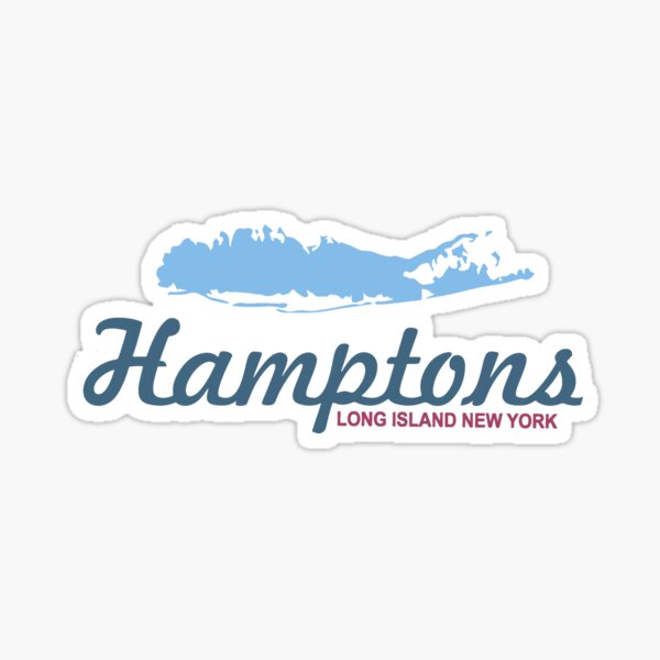 Hamptons Stickers | Redbubble