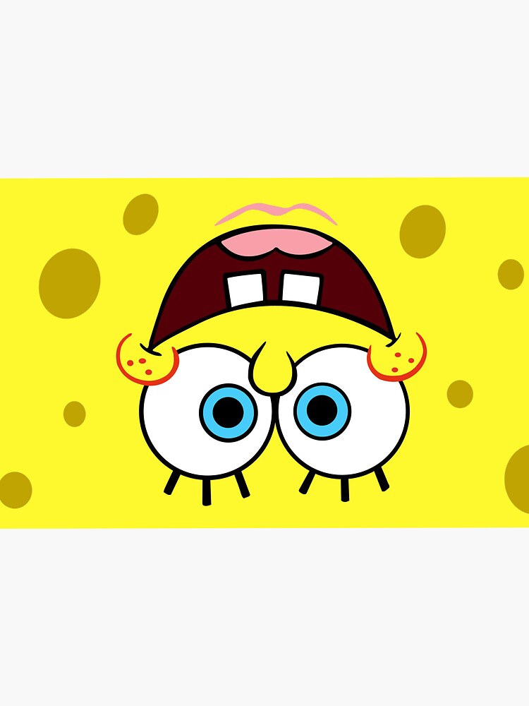 "Spongey" Sticker for Sale by Magijaza | Redbubble