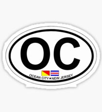 Ocean City Nj Stickers | Redbubble