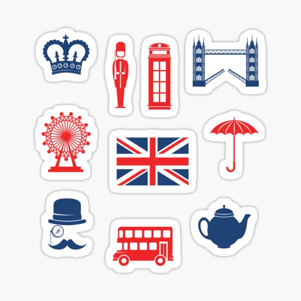 "The United Kingdom Sticker Pack" Sticker for Sale by madeindema ...