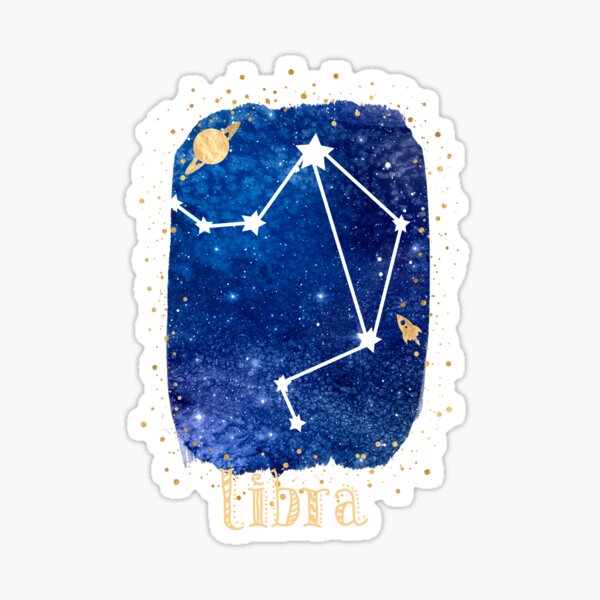 " libra horoscope" Sticker for Sale by Gotafeeling | Redbubble