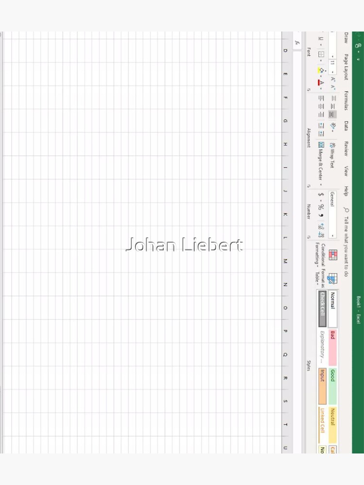 "Excel Spreadsheet" Sticker for Sale by VirtuaWaves | Redbubble