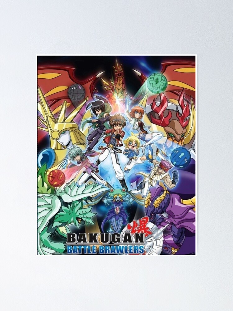"Bakugan " Poster by Creations7 | Redbubble