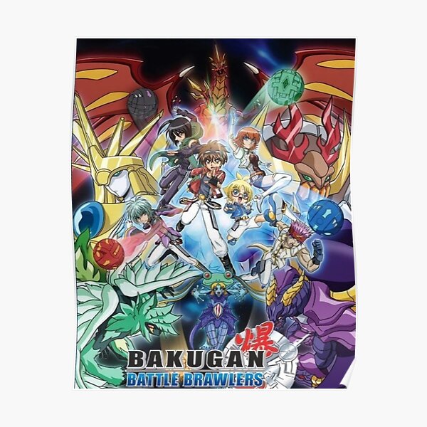 "Bakugan " Poster by Creations7 | Redbubble