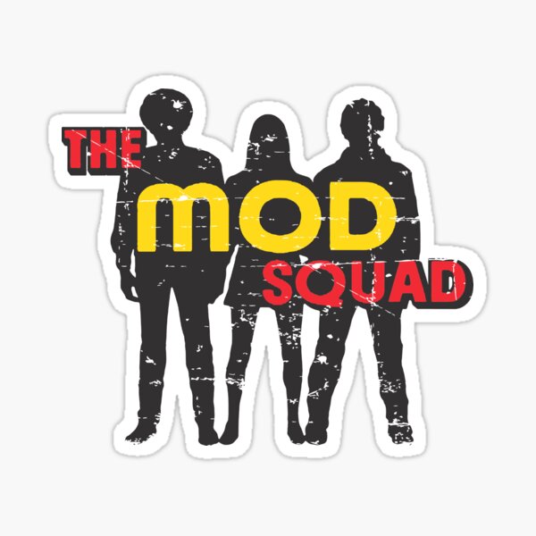 "The MOD Squad" Sticker for Sale by jungturx | Redbubble