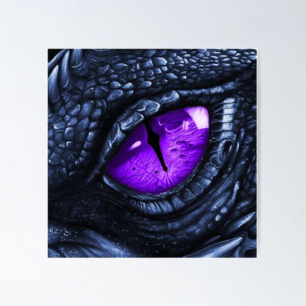 " Dragon Eye" Poster for Sale by Gothic Fantasy | Redbubble