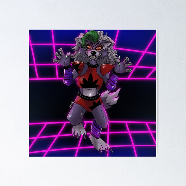 "Roxanne wolf pink" Poster for Sale by Roobsdraws | Redbubble