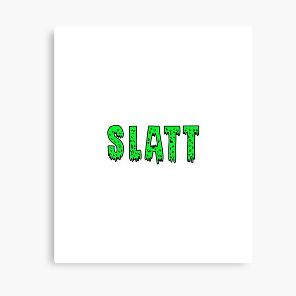 Slatt Canvas Prints | Redbubble