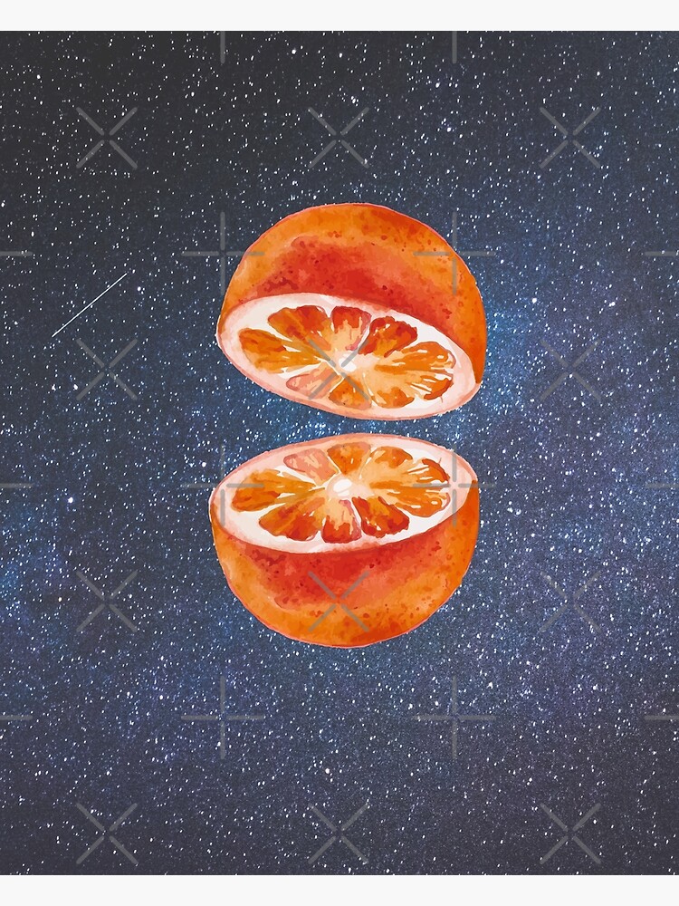 "Space Fruit" Poster by Occas1onalArt | Redbubble
