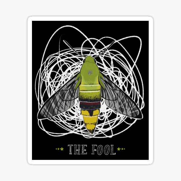 "The Fool" Sticker for Sale by emmiearts | Redbubble