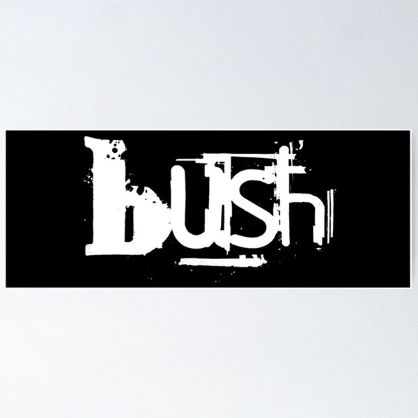 "Bush logo" Poster for Sale by Offbeatera | Redbubble
