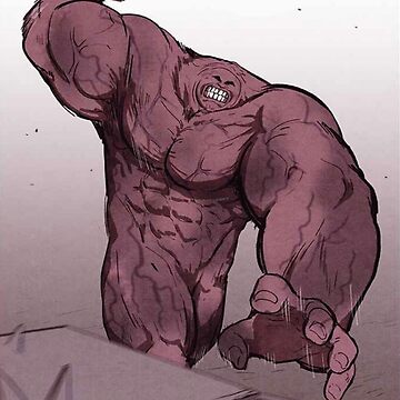 "the protein monster in sweet home" Art Board Print for Sale by kassy ...