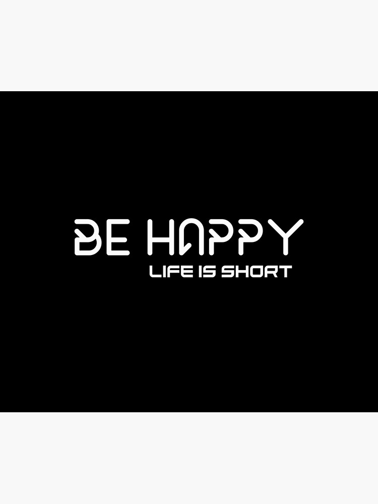 "Be Happy LOGO" Art Print for Sale by yourgallery | Redbubble