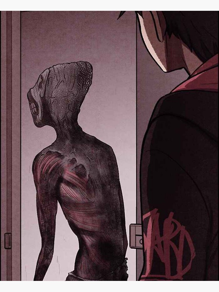 "cha hyun su and the blind monster in sweet home " Sticker for Sale by ...