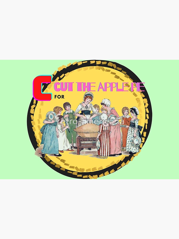 "A for Apple Pie - A Vintage Children's Tale About the Alphabet" Poster ...