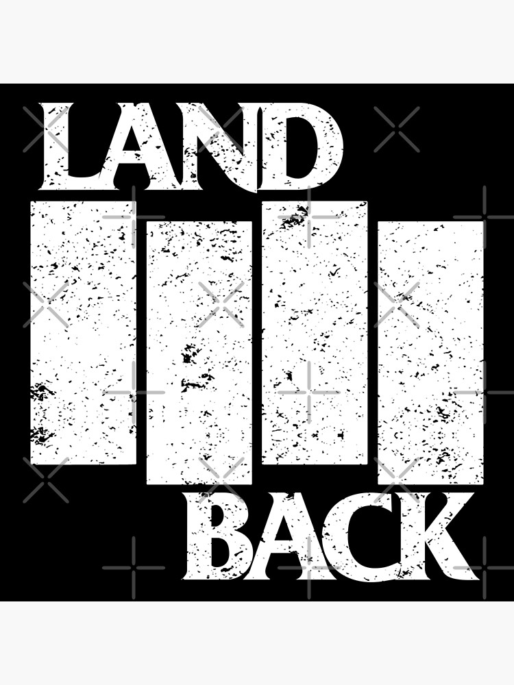 "Land back campaign symbol" Photographic Print by mirnaekataba | Redbubble