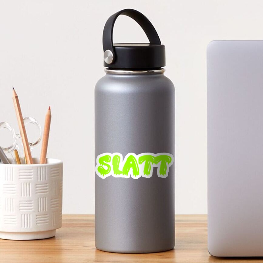 "slatt" Sticker for Sale by elfredaeudora | Redbubble