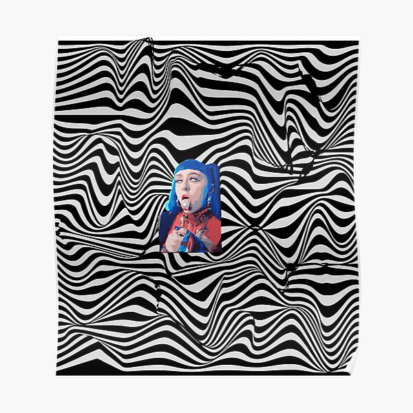 "Ashnikko" Poster for Sale by SkyAfterDusk | Redbubble