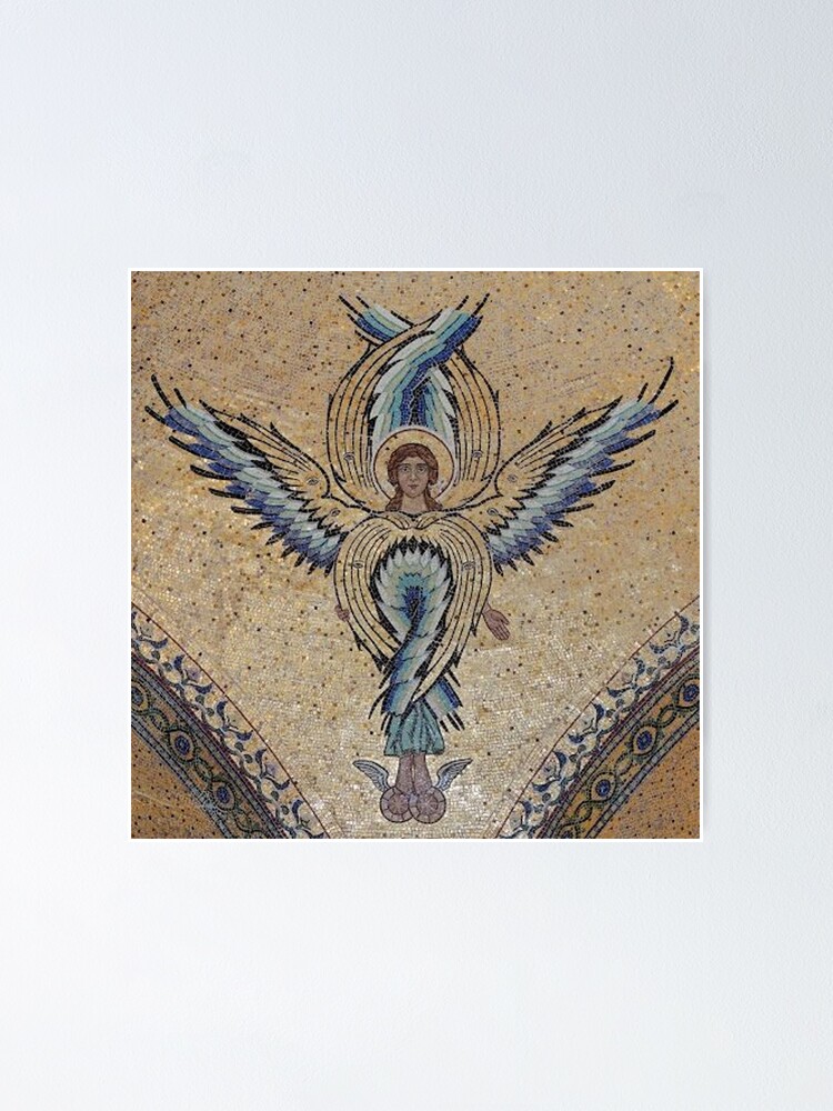 "Seraphim Mosaic " Poster for Sale by Angelkrs | Redbubble