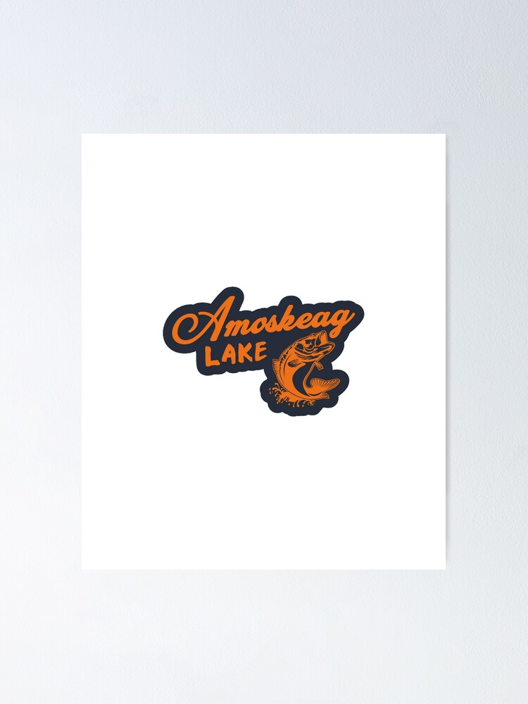 "amoskeag lake" Poster by guineverehelg | Redbubble