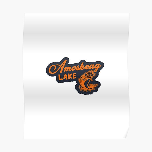 "amoskeag lake" Poster by guineverehelg | Redbubble