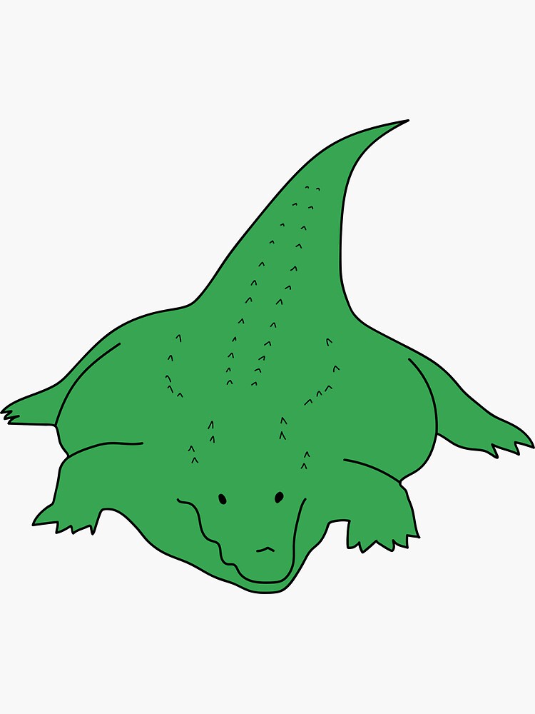 "Wide Gator" Sticker for Sale by DappaLappa | Redbubble