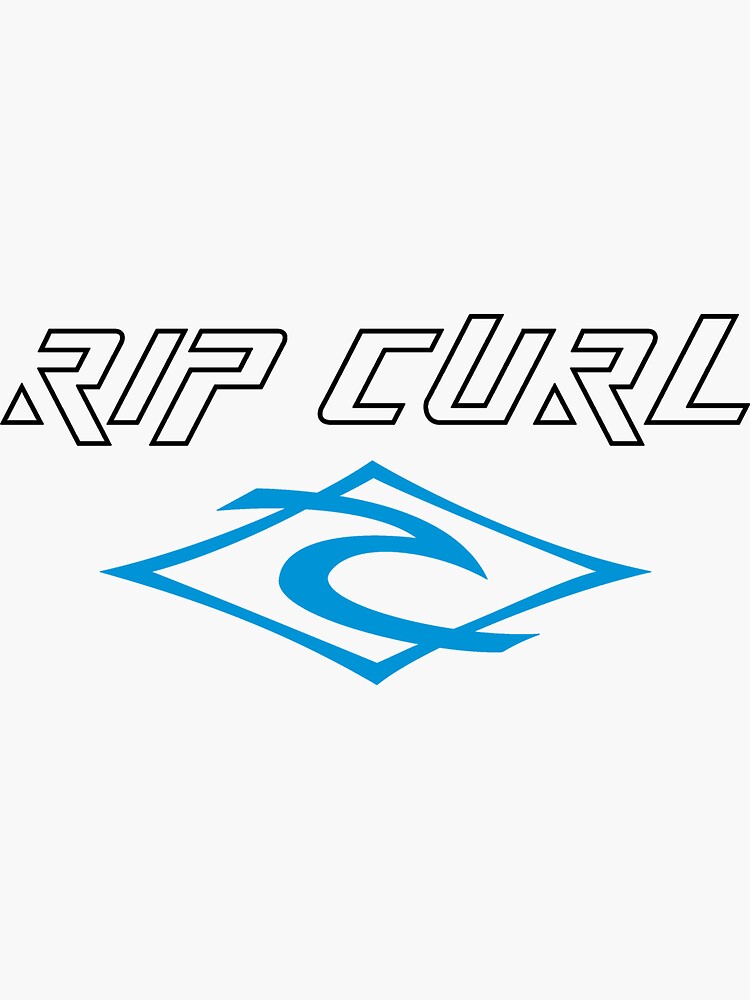"SURFING-RIPCURL LOGO" Sticker for Sale by Qux501shop | Redbubble
