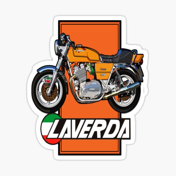 Sticker: Laverda | Redbubble
