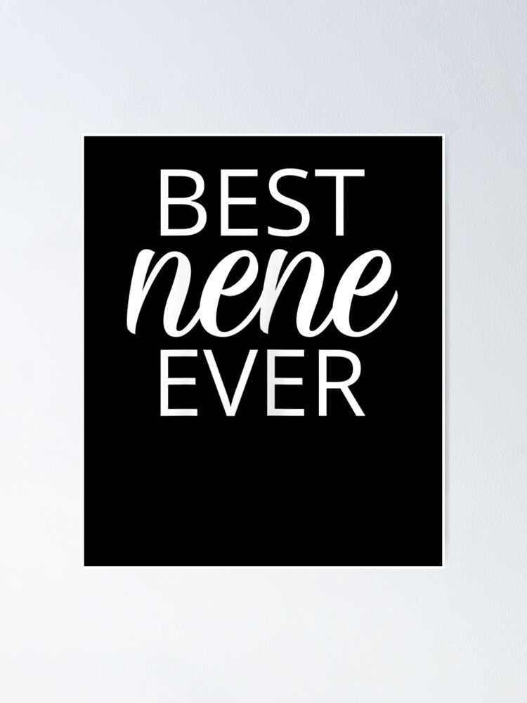 "Womens Best Nene Ever Shirt Birthday or Mother's Day 2021 Gift for ...